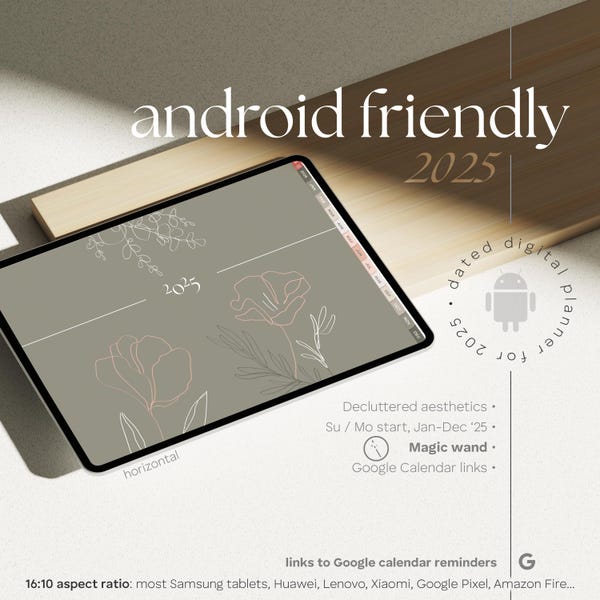 Android Planner - Etsy Australia
