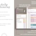 Digital Planner Spreadsheet for Google Sheets, to Do List, Monthly ...