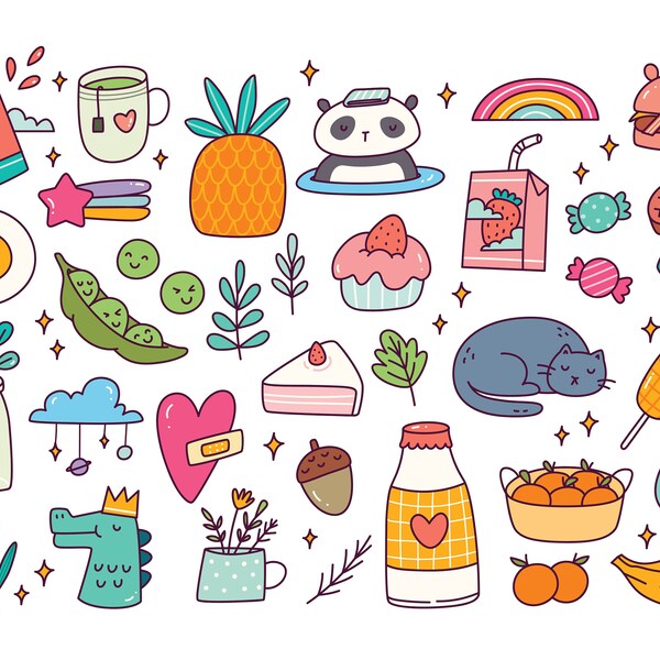 Kawaii Illustration - Etsy