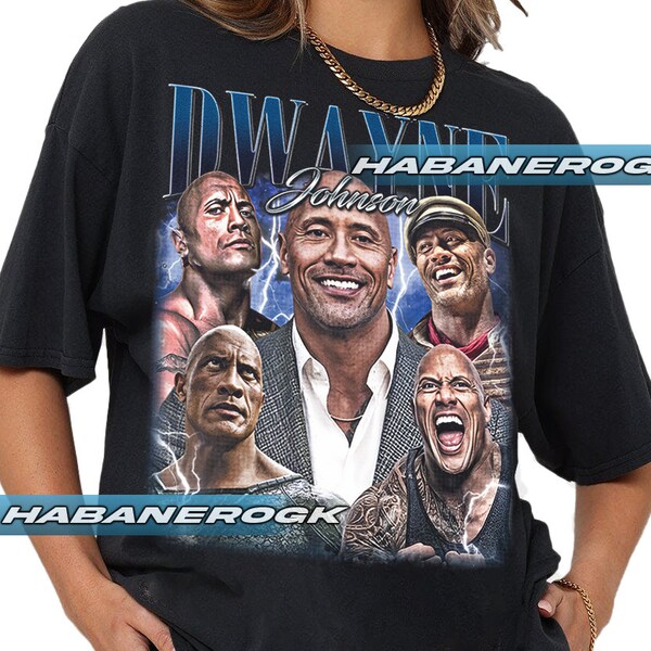 Dwayne Johnson - Etsy