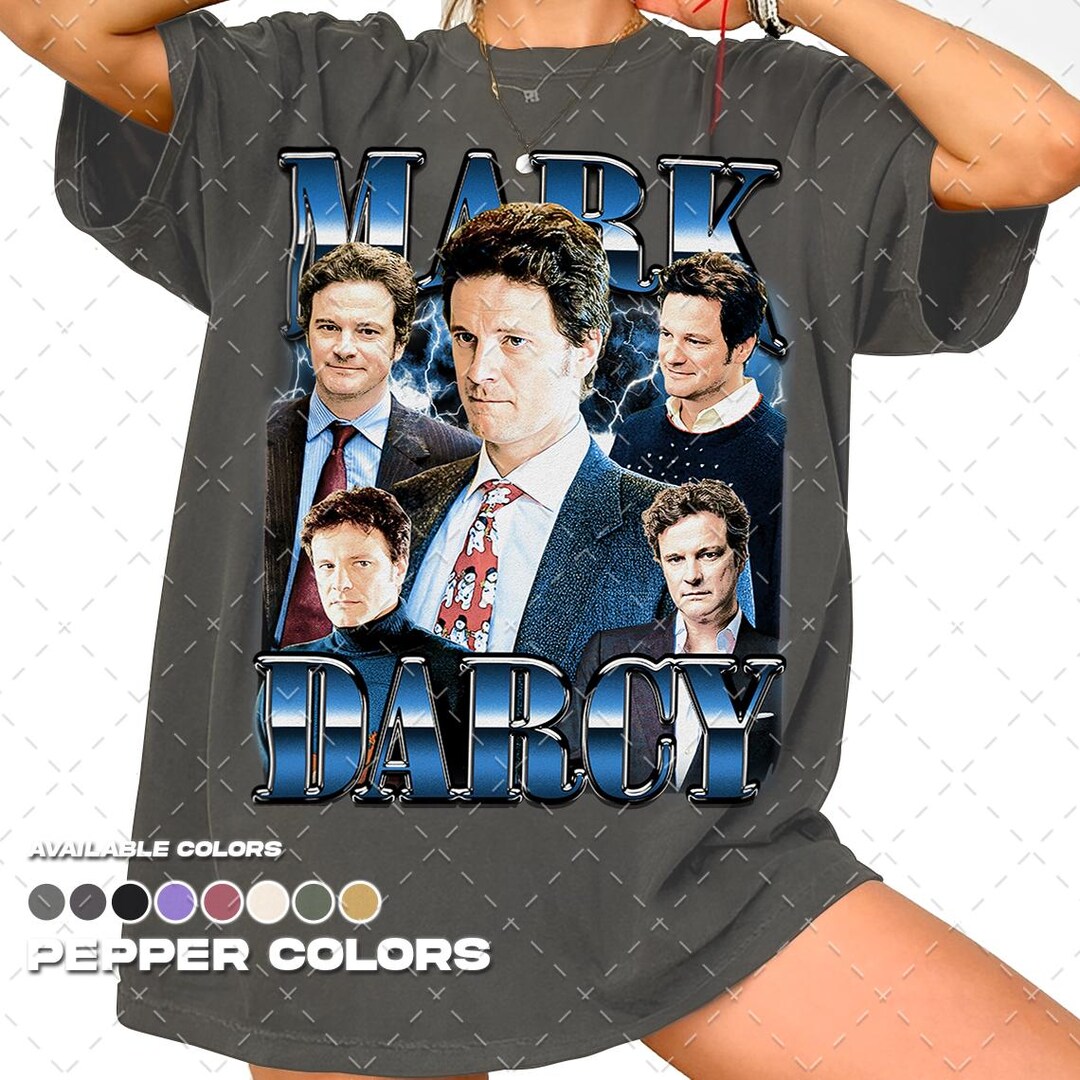 Limited Mark Darcy T-shirt, Mark Darcy Fan Apparel, Comfort Colors ...