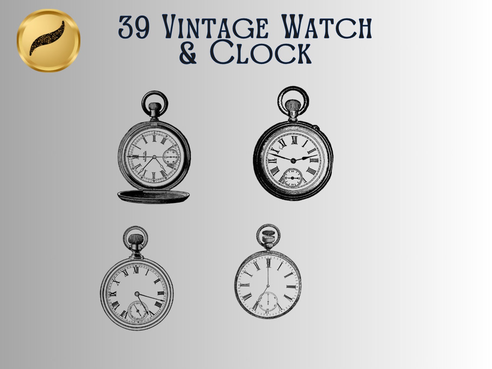 Procreate Watch and Clock | Watch Pocket Procreate | Watch Stamps ...
