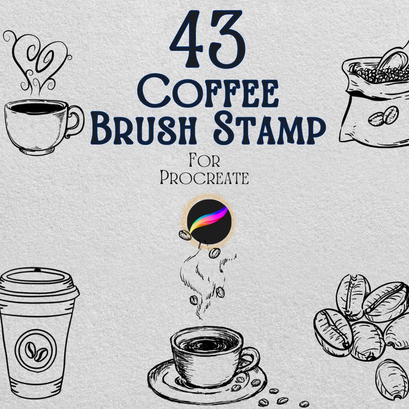 Coffee Cup Stamp - Etsy