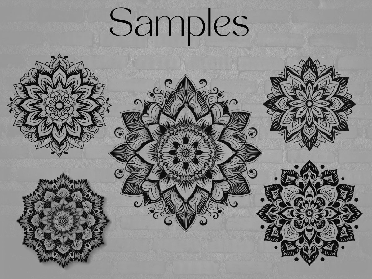 Procreate Mandala Procreate Mandala Stamps Procreate - Etsy