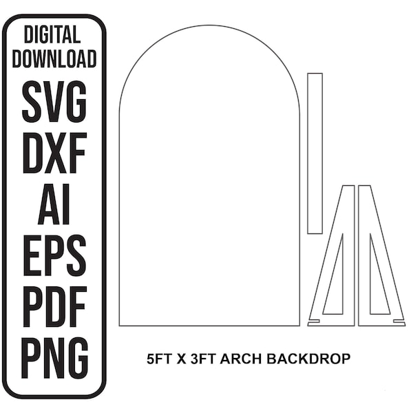 Arch Backdrop - Etsy