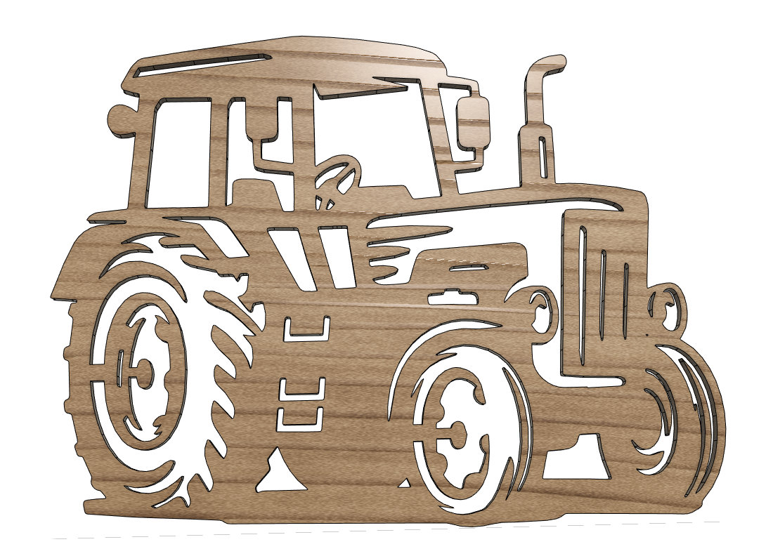 Tractor DXF Cut File Tractor Png Tractor Sign Tractor Ornament Boy ...
