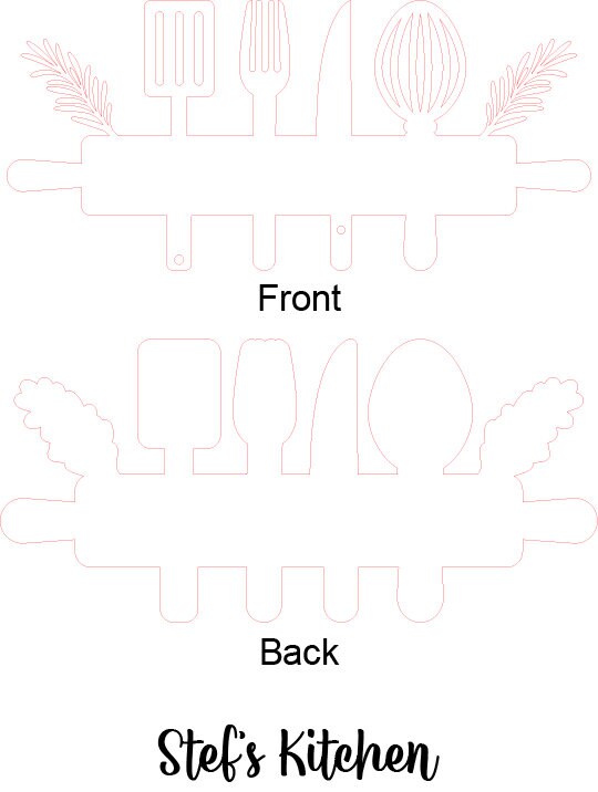 Kitchen Sign SVG Kitchen Sign Laser File Mom Kitchen Svg - Etsy