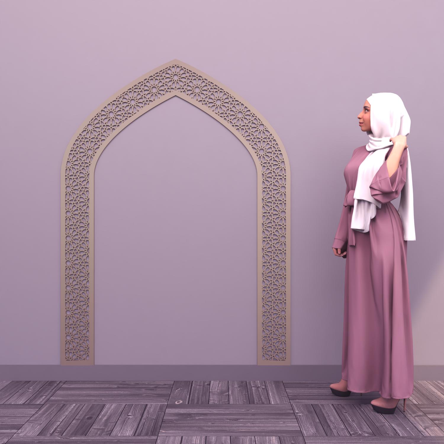 Islamic Arch Frame: Laser Cut Files for CNC, Plasma (digital Download ...