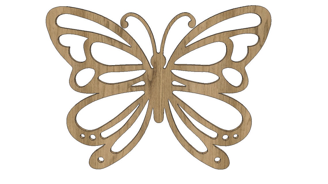 Butterfly SVG Cut File Butterfly Laser Cut File Butterfly Event Files ...