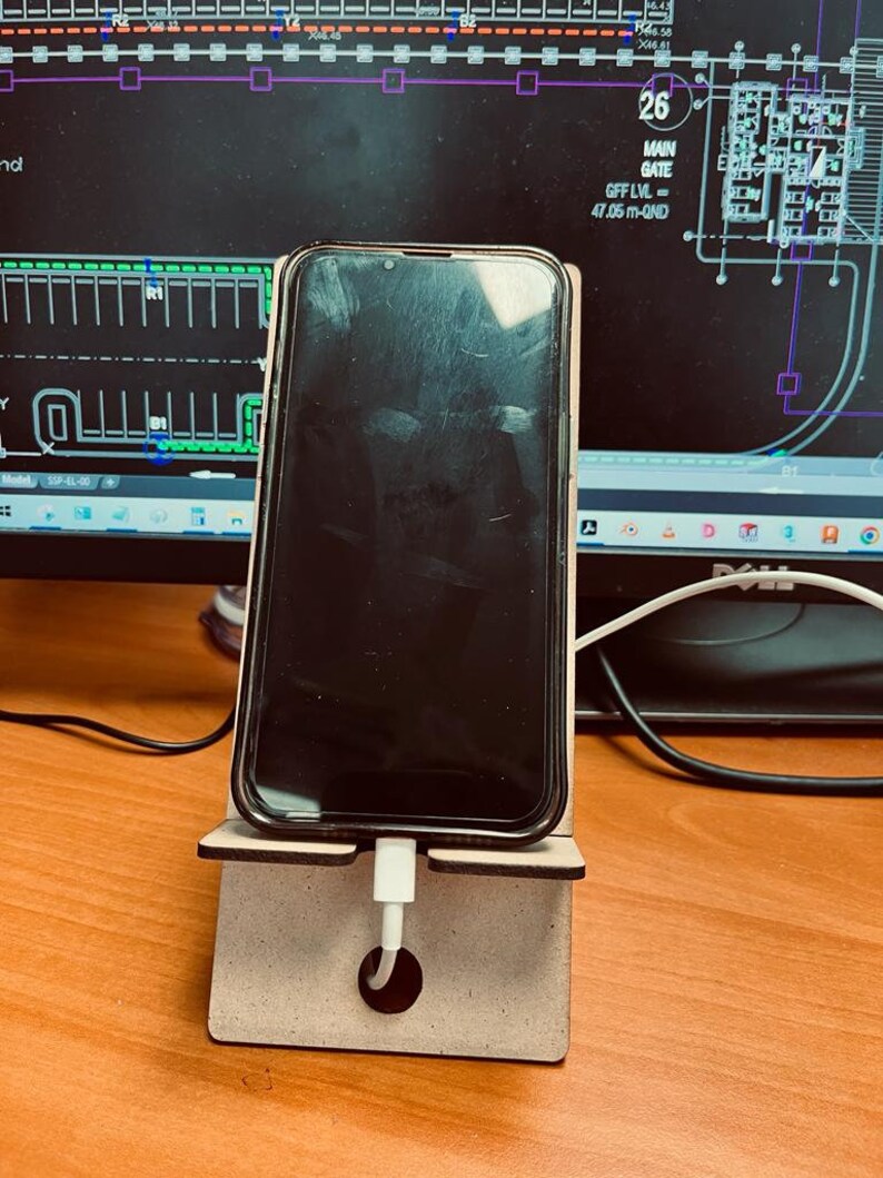 Phone Holder SVG Phone Stand Svg for Desk Add Personalized - Etsy