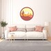 Multilayer Desert Round Laser Cut File Southeast Arizona Desert ...