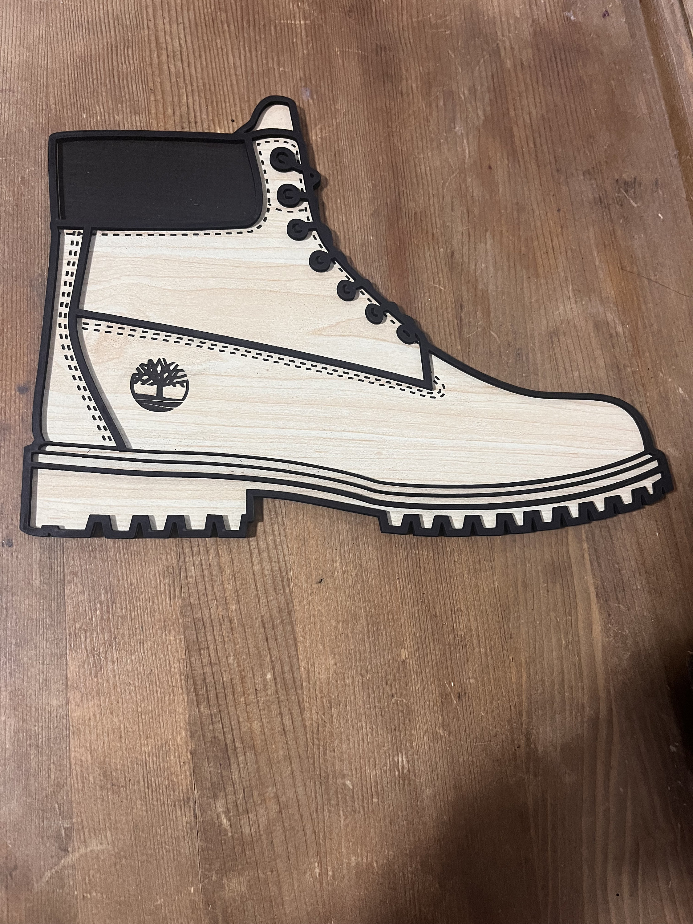 Boots Shoes SVG Layered Laser Cut File CNC Laser Cut Wall Decor Layered ...