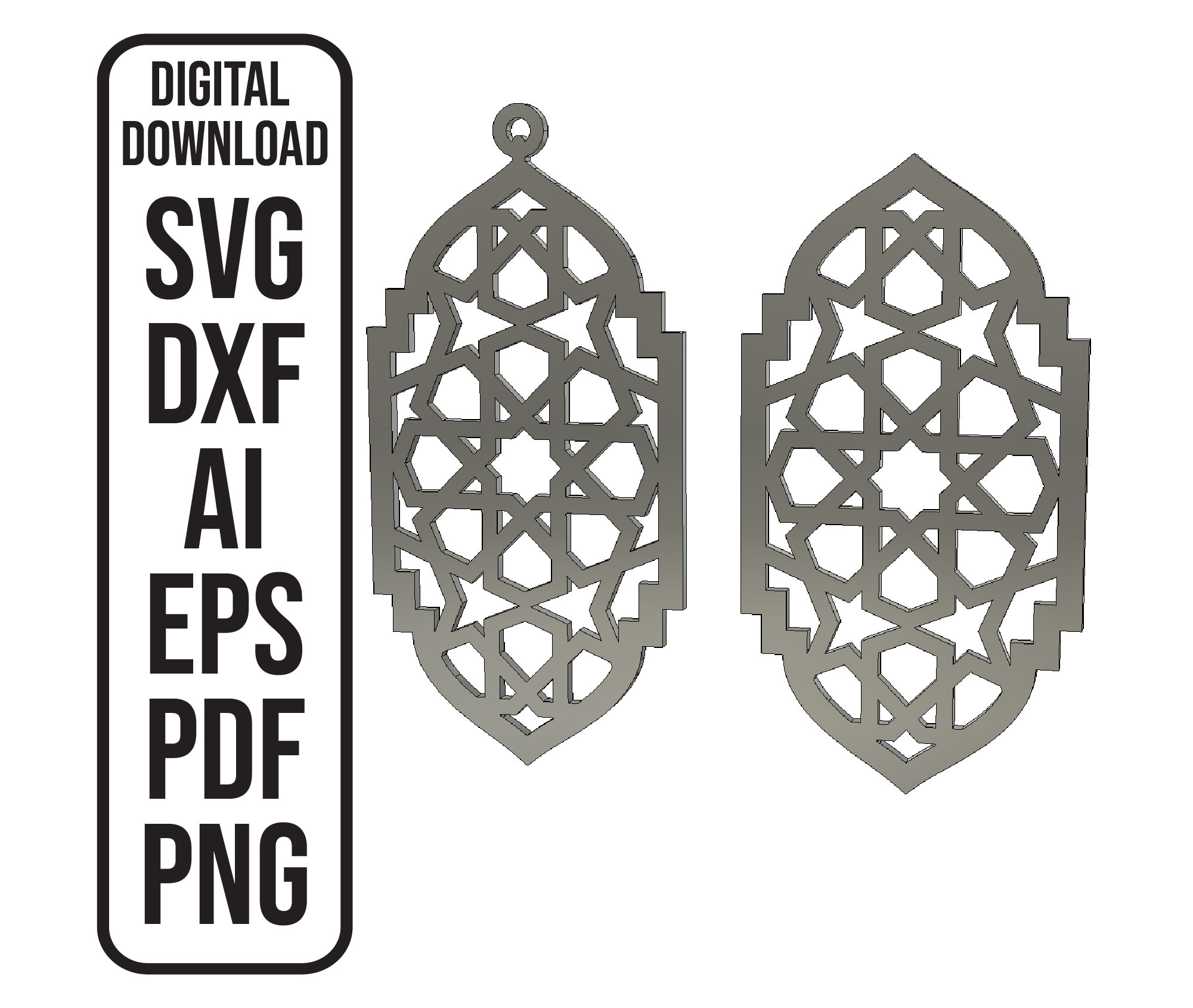 Mashrabiya Ramadan Lamp Svg File, Islamic Pattern Ramadan Lamp Kareem ...