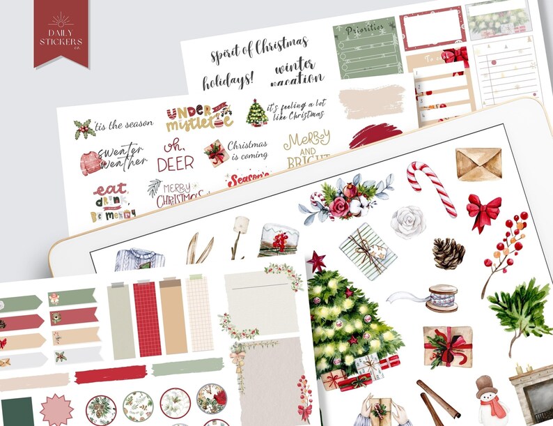 Christmas Stickers Goodnotes at Terry Butterfield blog