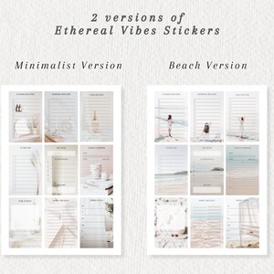 Ethereal Vibes Digital Stickers, Aesthetic Stickers for Goodnotes ...
