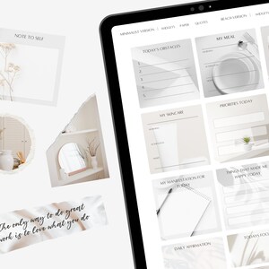 Ethereal Vibes Digital Stickers, Aesthetic Stickers for Goodnotes ...