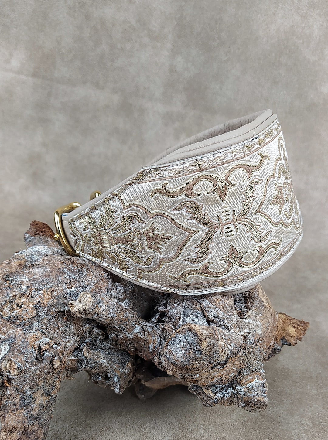 Wide Greyhound Collar, Leather Collar, Buckle Collar, Dog Collar - Etsy