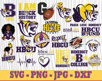 Benedict Hbcu Svg - Etsy