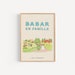 Babar Avec Sa Mère Digital Download of Vintage Babar the Elephant Art ...