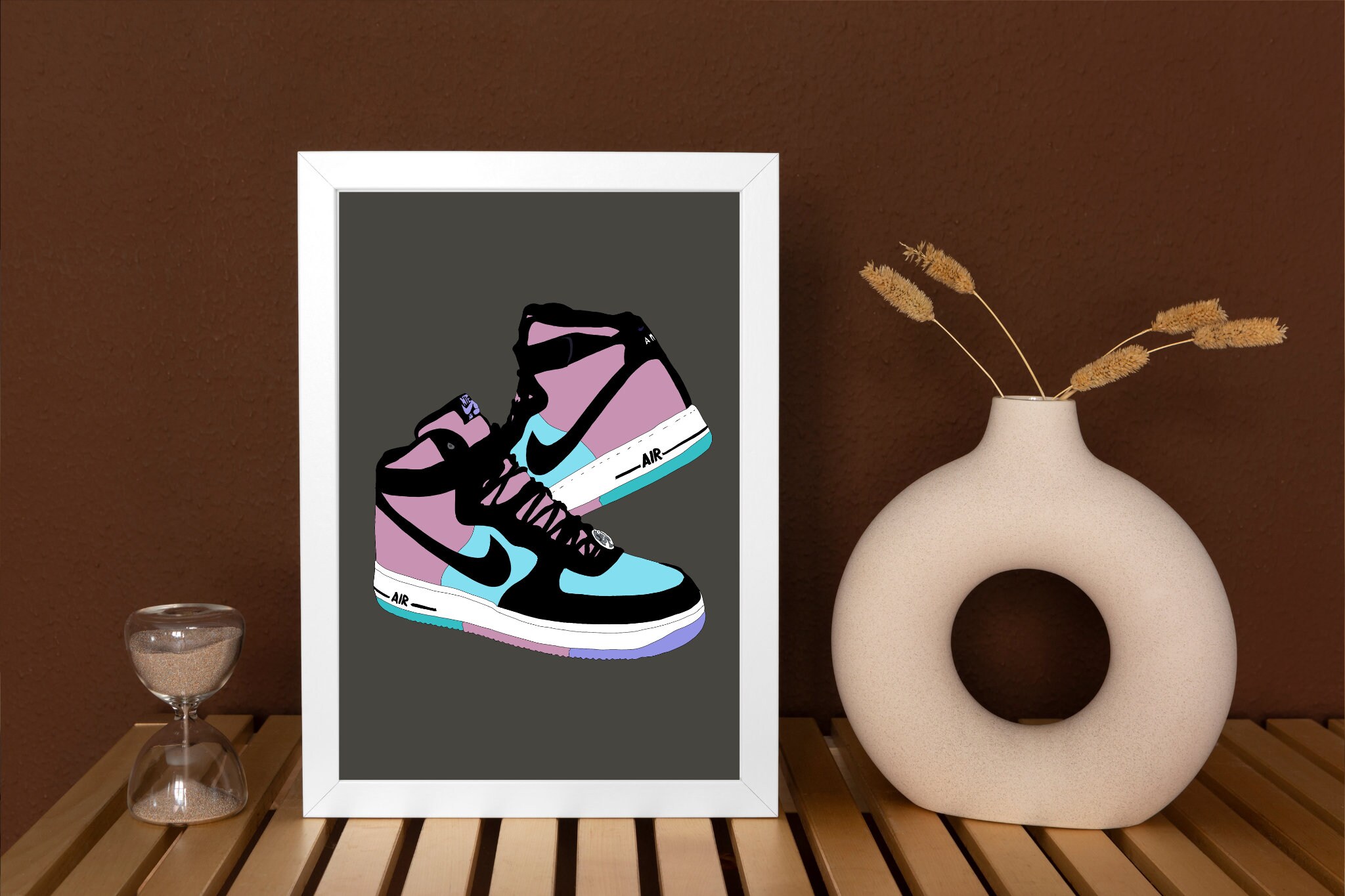 Sneaker Poster, Nike Art, Nike Wall Art, Hypebeat, Sneaker Art, Jordan ...