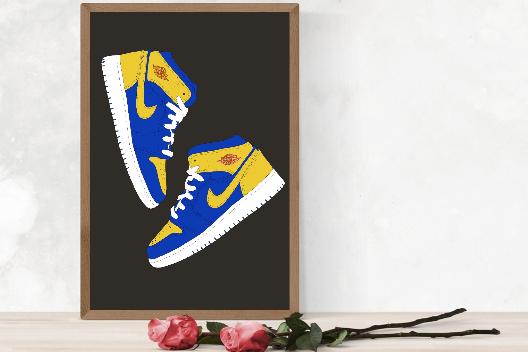 Sneaker Poster, Nike Art, Nike Wall Art, Hypebeat, Sneaker Art, Jordan ...