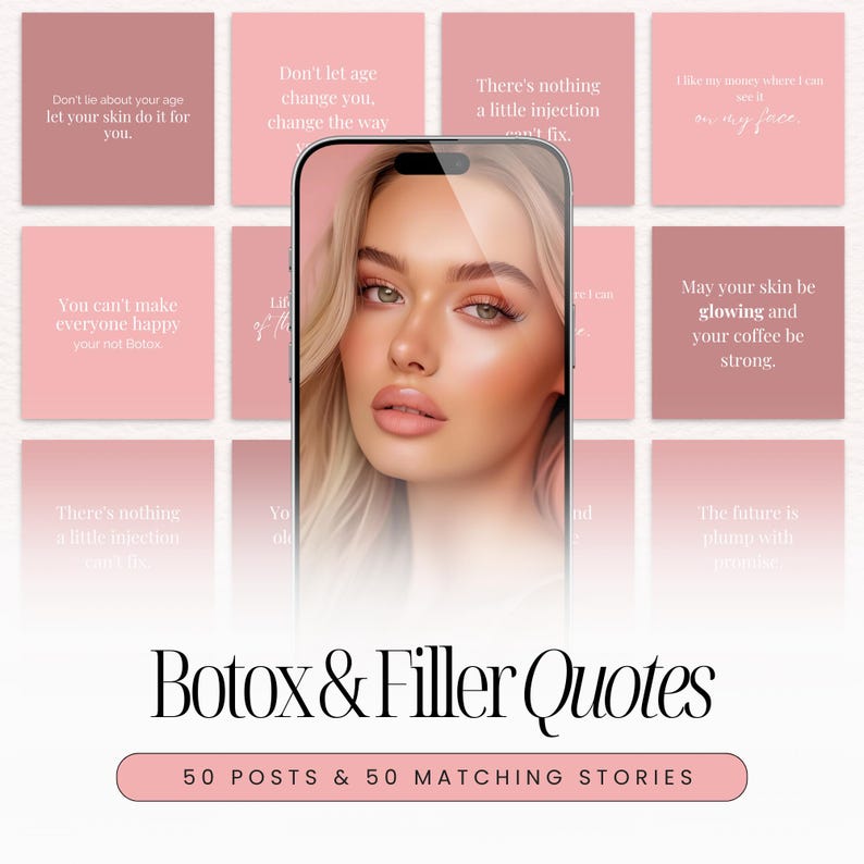 100 Botox and Filler, Botox Quotes, Instagram Post, Botox Instagram ...