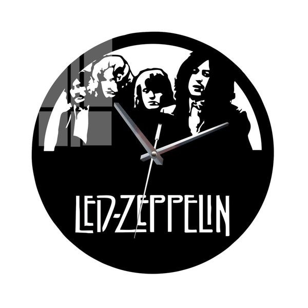 Led Zeppelin Clock - Etsy
