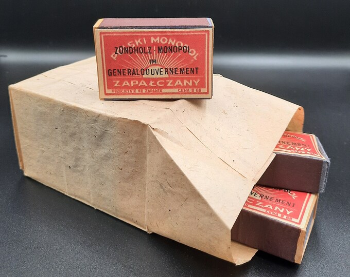 WW2 Original Unused Polish Matches From the 1930s/40s - Etsy