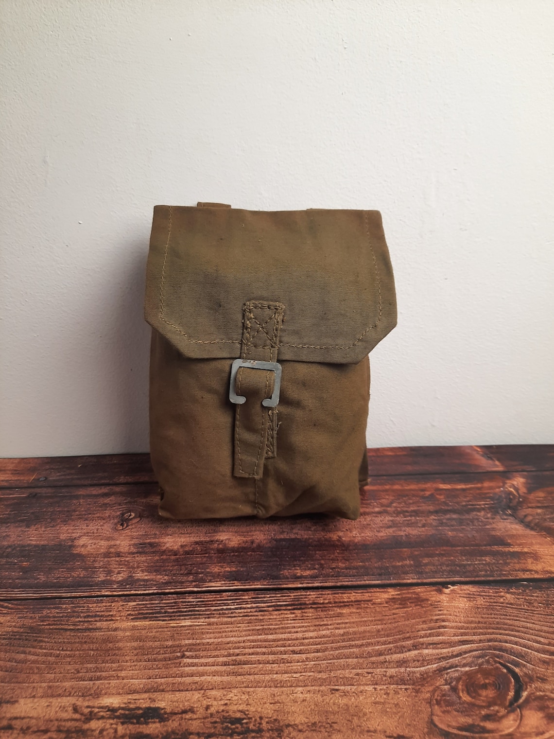 Old Vintage 50s Polish Army Surplus Canvas Belt Pouch - Etsy