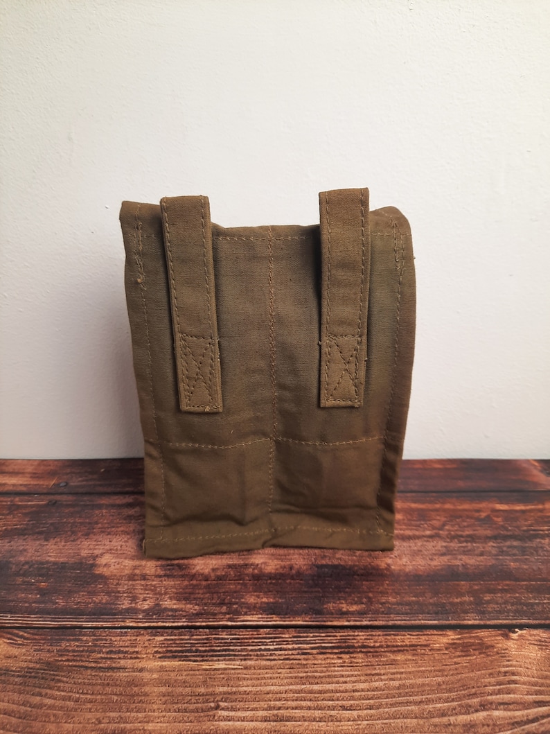 Old Vintage 50s Polish Army Surplus Canvas Belt Pouch - Etsy