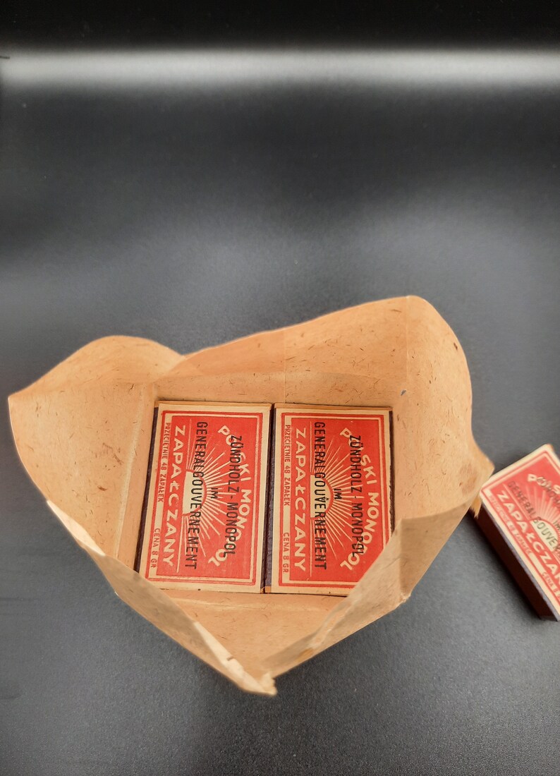 WW2 Original Unused Polish Matches From the 1930s/40s - Etsy