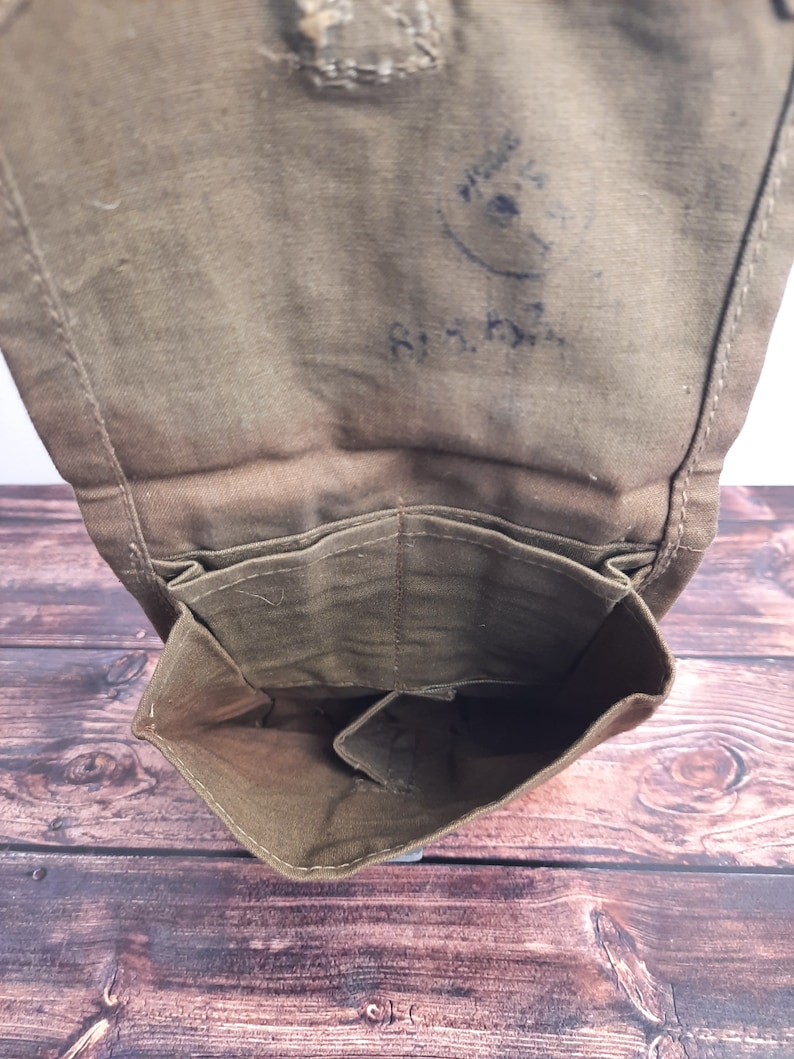 Old Vintage 50s Polish Army Surplus Canvas Belt Pouch - Etsy