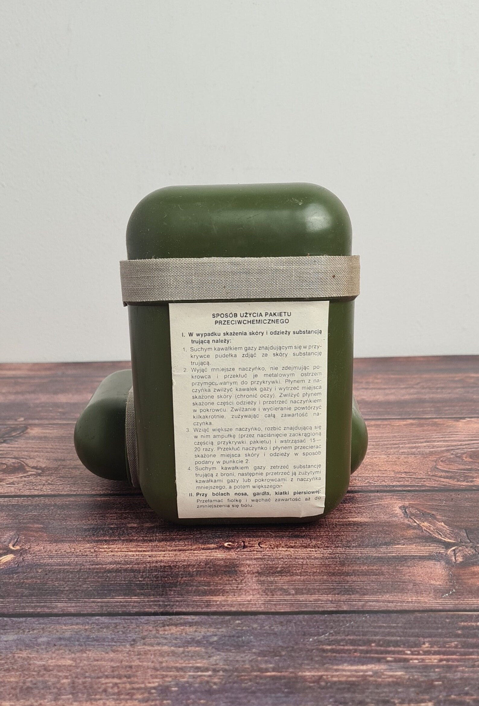 Polish Army Surplus Vintage Individual Anti-chemical Kit IPP-51M - Etsy