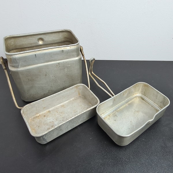 Vintage French Army Mess Kit - Etsy