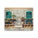 Canvas Balcony Poster, Italy Canvas, Balcony Poster, Rustic Balcony ...