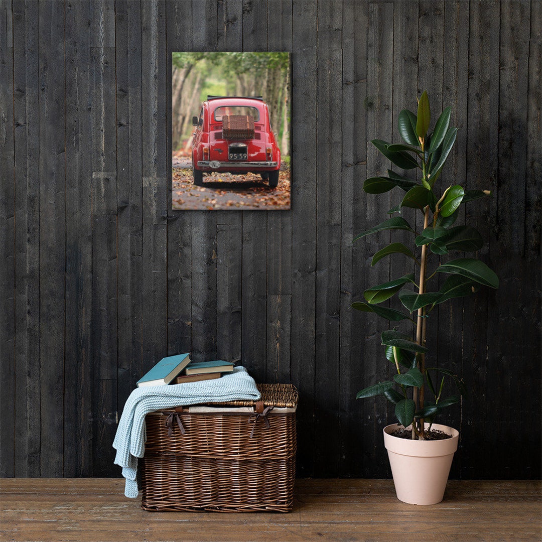 Canvas Fiat 500 Poster, Fiat 500 Canvas, Fiat 500 Poster, Fiat 500 ...