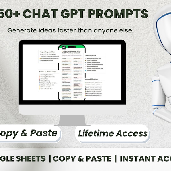 Chat Gpt - Etsy