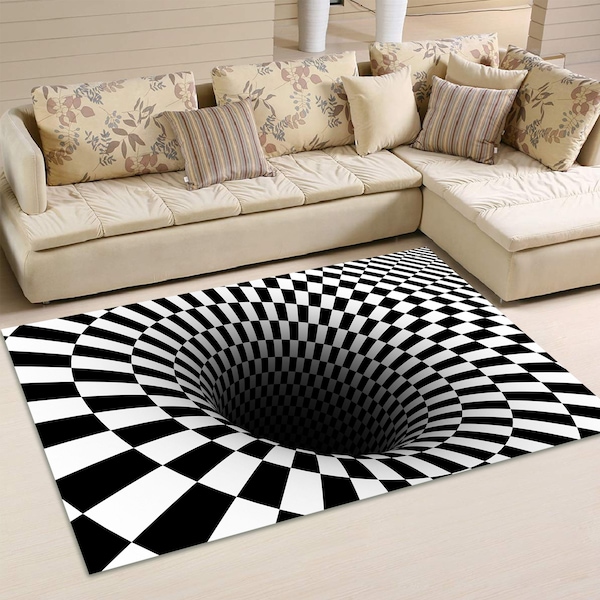 Optical Illusion Rug - Etsy