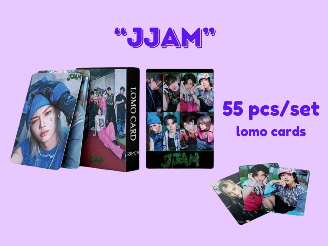 Stray Kids "jjam" Lomo Cards 55pcs/set - Etsy