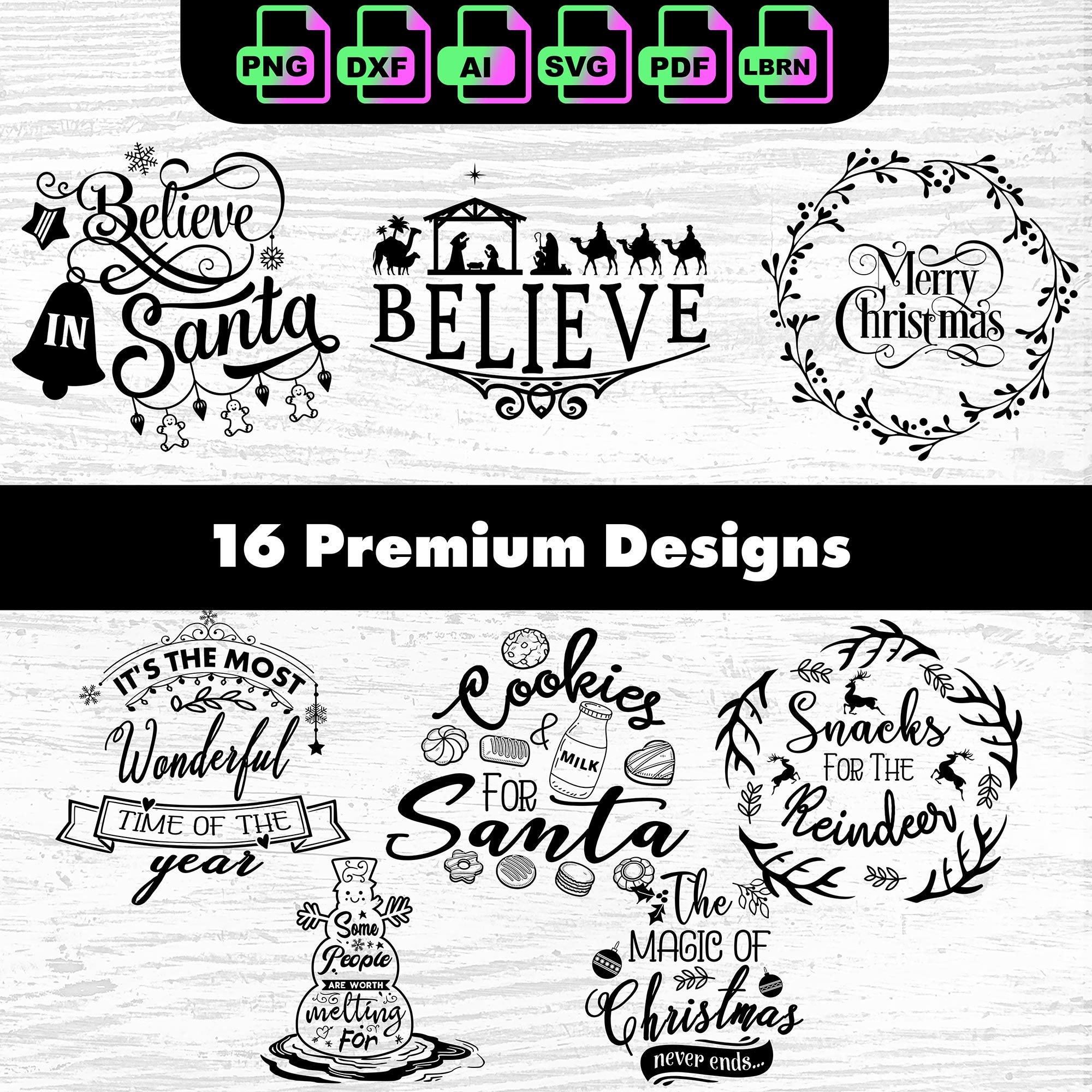 Christmas SVG Bundle, Big Bundle SVG, Christmas Shirt Svg , Santa ...