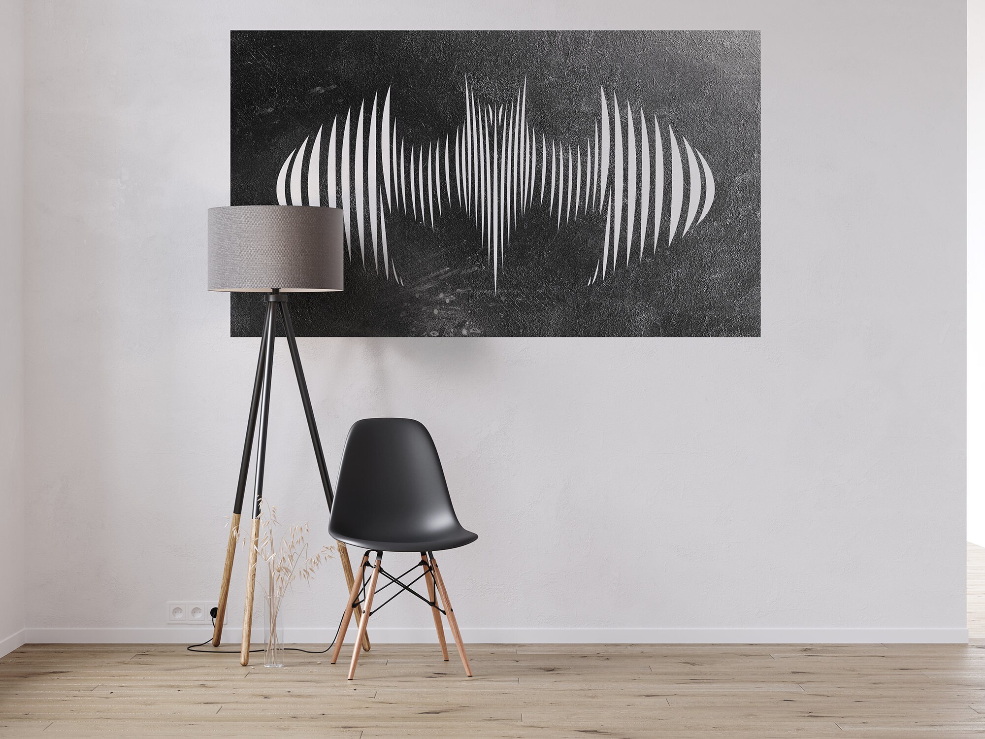 Bat Wall Art Abstract Laser Cut CNC Stencil SVG DXF File - Etsy
