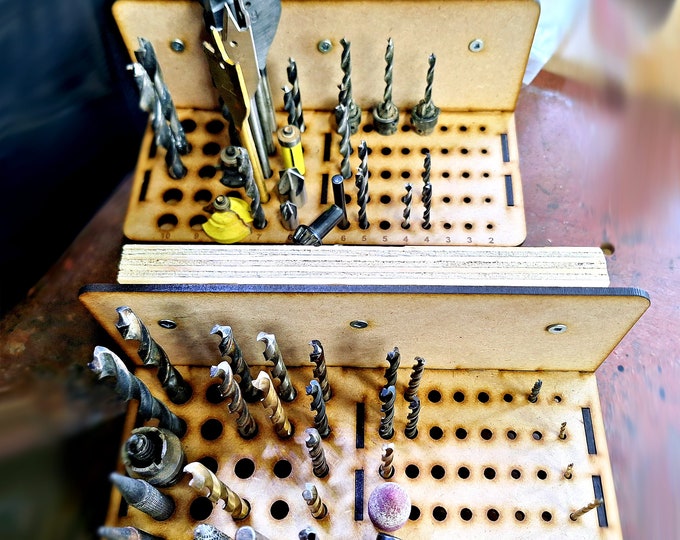 Tool Organizer Digital SVG File | Router Bit Storage | Workshop ...