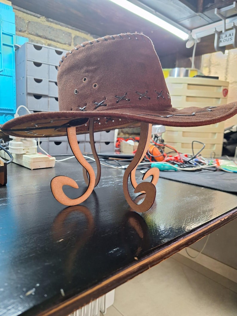 Laser Cut Hat Display Stand CNC File (3-6mm) - Etsy