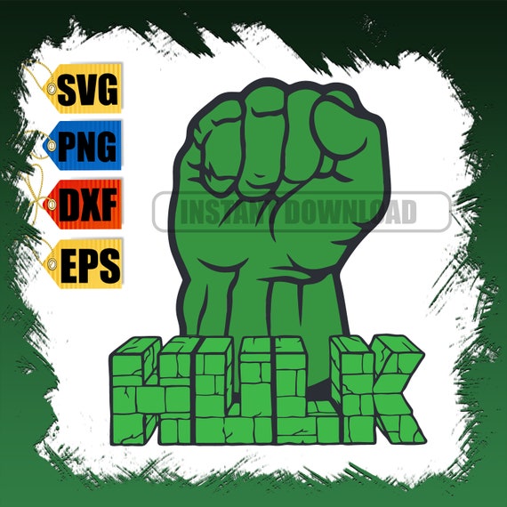 Hulk Svg Superhero Svg Instant Download SVG PNG EPS Dxf - Etsy UK