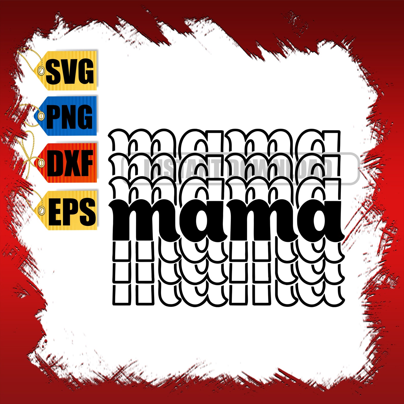 Mama Svg, Mom Life Svg, Mama Clipart, Leopard Png, Mama Png, Svg, Dxf ...