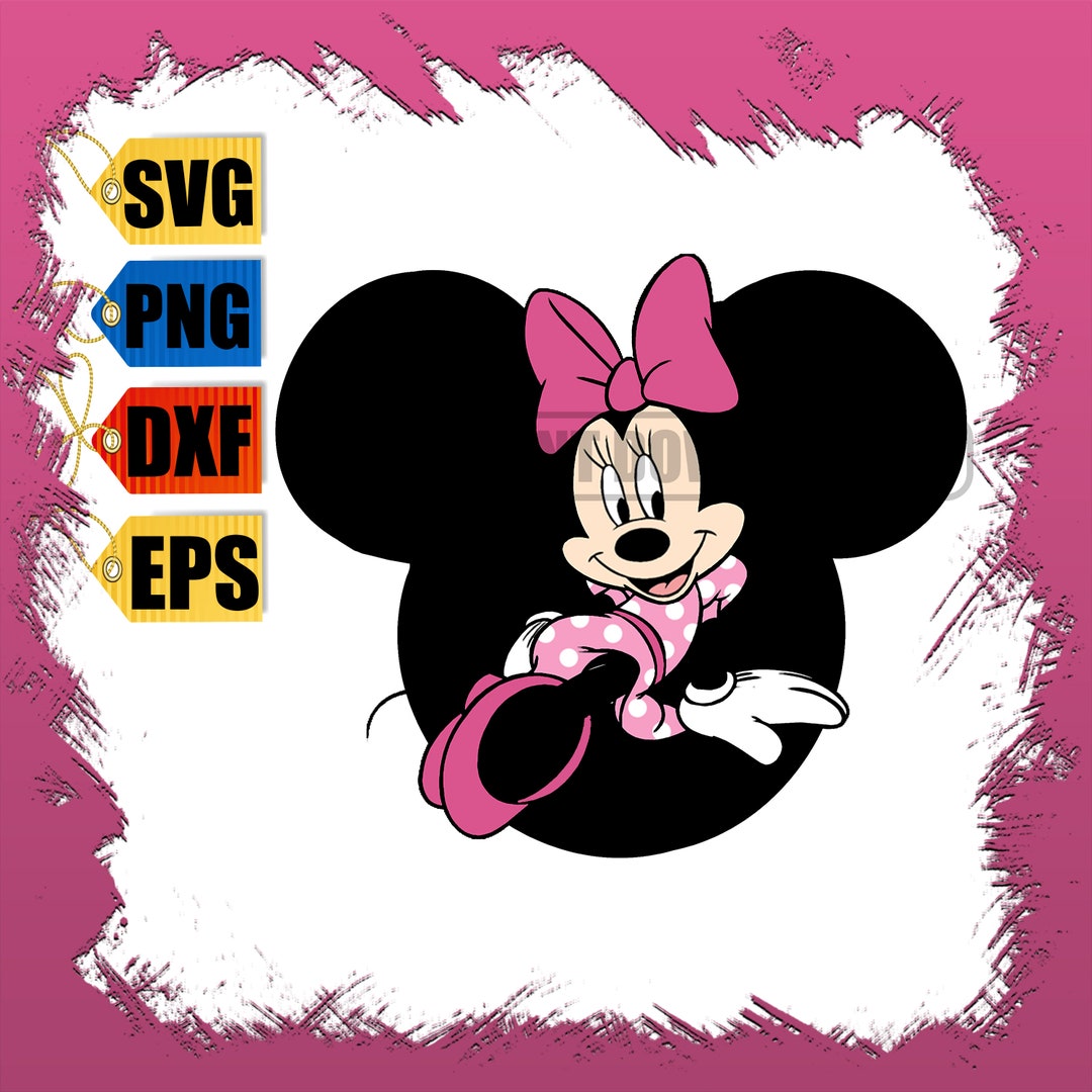 Minnie Mouse Svg Minnie Mouse Head Svg Minnie Mouse Clipart - Etsy New ...