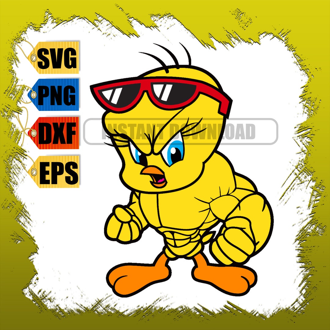 Layered Svg Png Dxf, Cartoon Bird Svg, Cricut Cutting File, Cartoon ...
