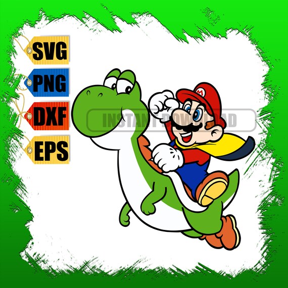 Mario Svg Svg Files for Cricut Mario Svg Mario Family Svg - Etsy