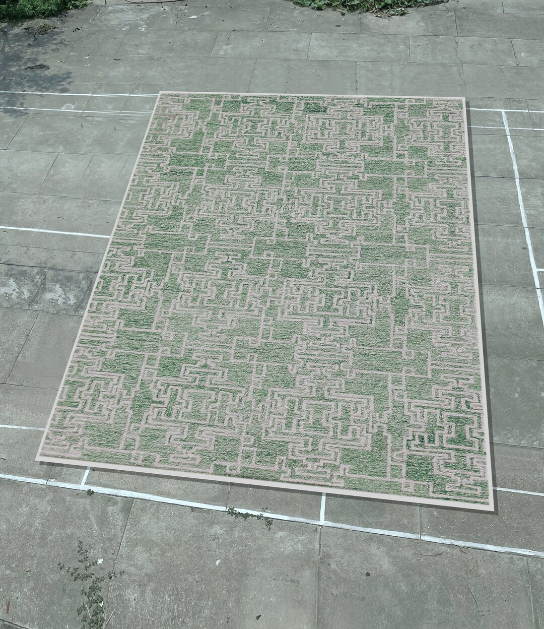 Hand Tufed Multi Colour Rug Modern Area Tufted Rug With Style, a ...