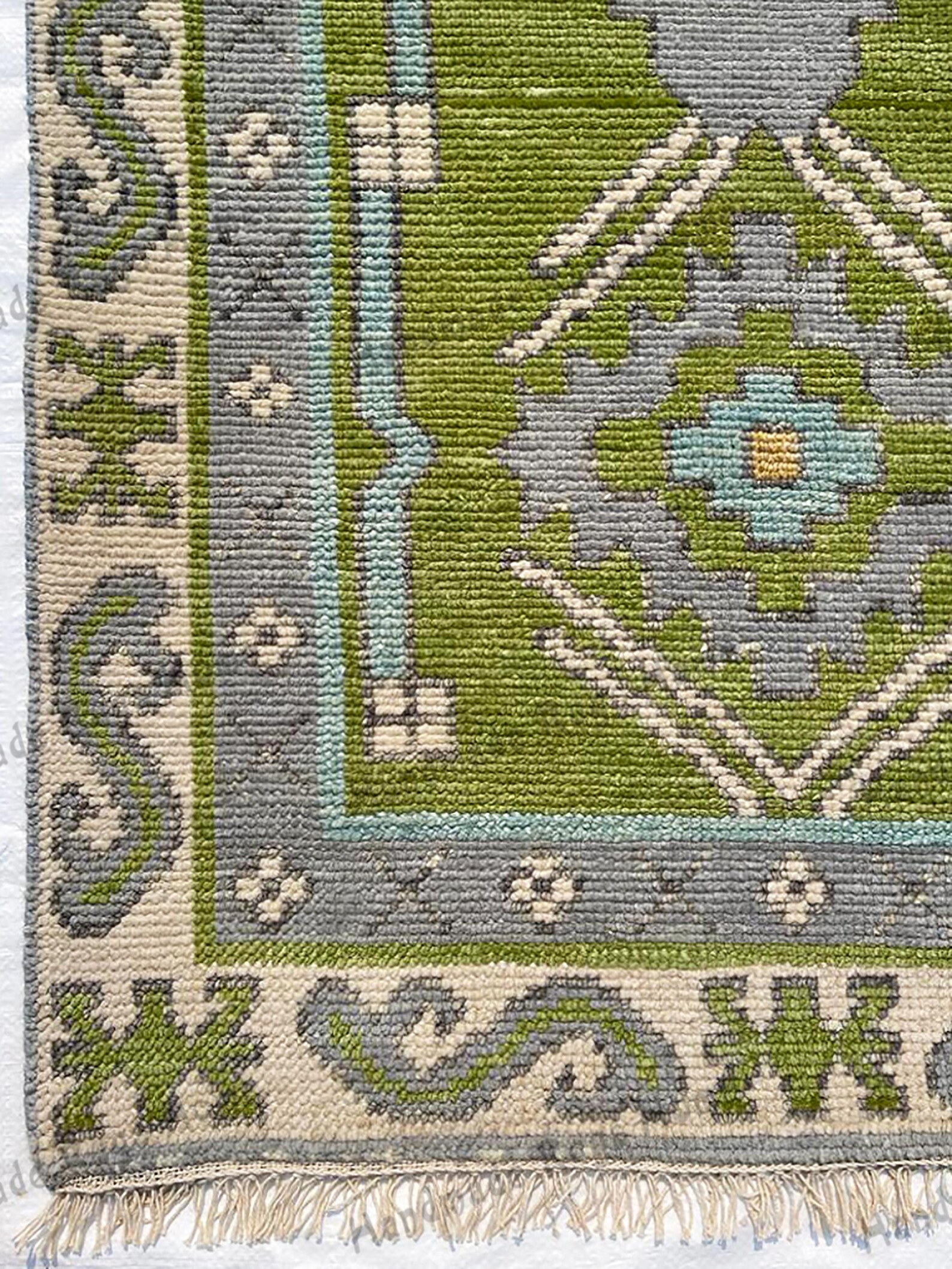 Oushak Area Rug Custom Sizes Available for Bedroom Study Room Decor in Perfect for Large Spaces ...